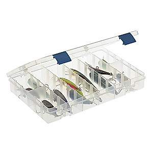 Plano Tackle 4 Pack of Size 3600 Stowaways with Adjustable Dividers, 4 Pack, Fishing Tackle Storage, Premium Tackle Storage