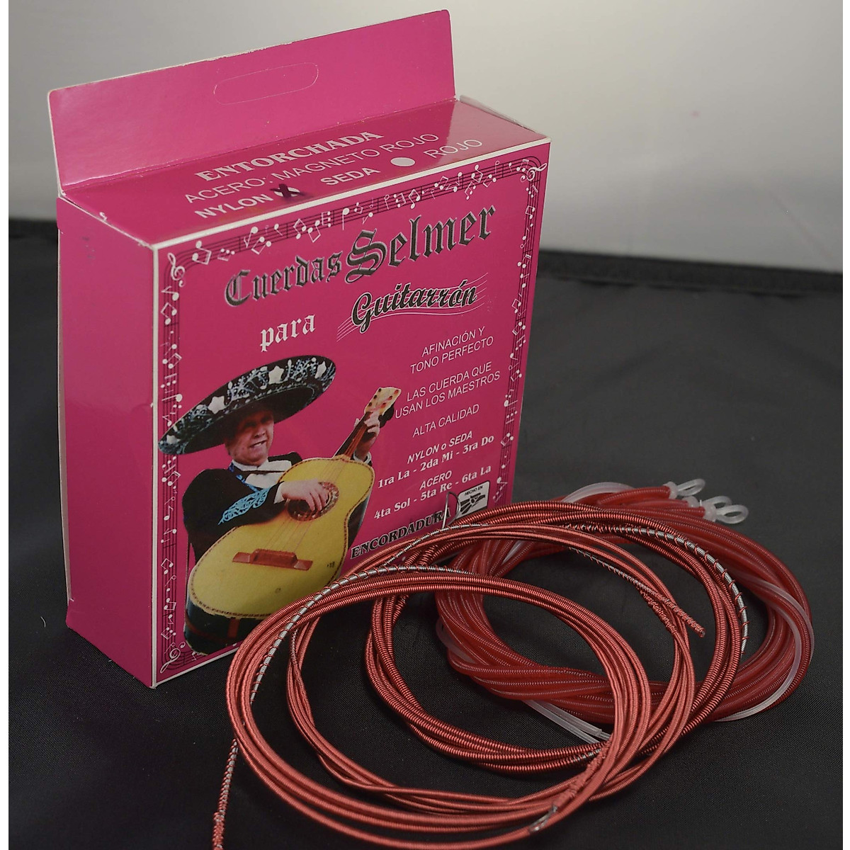 Cuerdas para Guitarron Selmer Colors (Red)