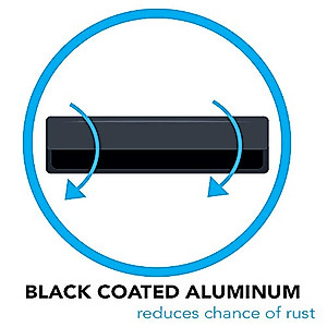 Puri Tech Pivot Under Mount Spa Cover Lift Removal System Bracket - Black