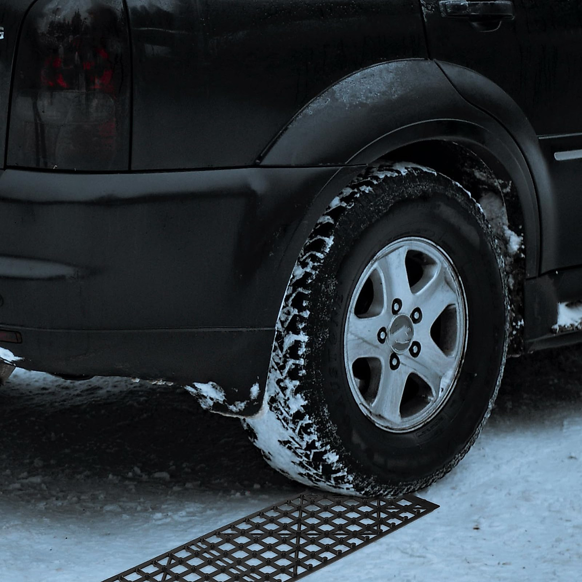 FAVOMOTO Automotive Wheels 3 Pairs Car Car Wheel Anti- Skid Pad Tires Traction Board Foldable Auto Traction Mat Wheel Anti Skid Car Accesories