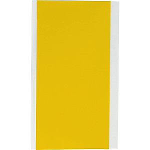 Brady M71C-1000-595-YL BMP71 Tape B-595 Indoor/Outdoor Vinyl Film Size: 1" x 50'YL 1/Each,Yellow