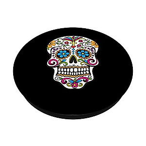 Day of the Dead Sugar Skull PopSockets PopGrip: Swappable Grip for Phones & Tablets