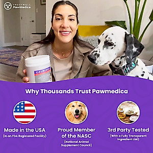 PawMedica Calming Chews for Dogs - Dog Sleep Supplement Melatonin for Dog Anxiety - Recommended Dog Calming Treats for Separation Anxiety and Barking Stress - Dog Melatonin Calming Bites for Fireworks