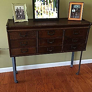 Straight Leg Brackets - 4 Pack (Size Ranges: 4" to 24") (1.5" Wide - 3/16" Thick Metal) Straight Metal Legs, Table Legs, Bench Legs, Industrial Modern, DIY, Hairpin