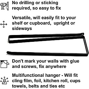 Kitchen Paper Roll Holder Paper Towel Rack Dining Table Kitchen Paper Roll Holder Vertical Paper Towel Storage Rack ( Color : Black )