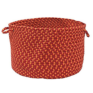 Colonial Mills Montego Utility Basket, 14 by 10-Inch, Bonfire