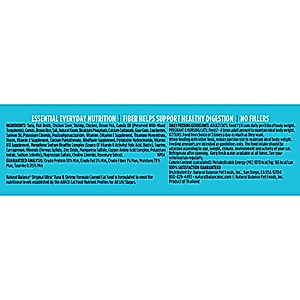 Natural Balance Ultra Premium Wet Canned Food for Kittens to Adult Cats Protein Choices Include Chicken & Liver Chicken, Turkey, Ocean Fish, Salmon or Tuna 5.5 Ounce (Pack of 24)