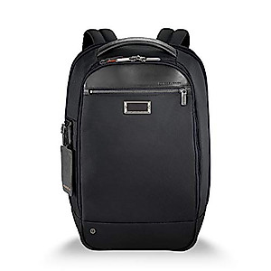 Briggs & Riley @ Work Medium Slim Backpack, Black, Large