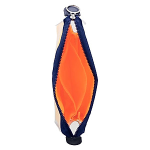 SUN-STAR Jujutsu Kaisen, Yuji Itadori, Gusset Clear Pouch mitte Large Capacity, for Pencil Case and Cosmetic Pouch, W7.5 x H3.9 x D2.4inch (19 x 10 x 6cm), Pattern A