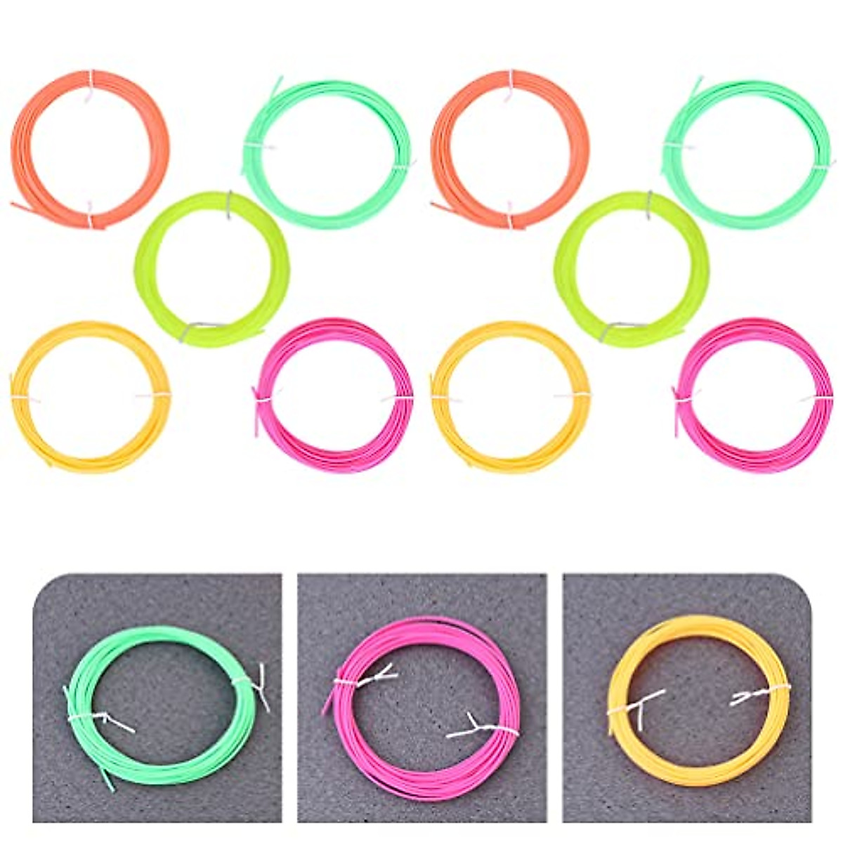 10pcs 3d printing line impresora 3d 1.75mm filament 3d pen accessories 3d printing filament 3d pen mat 3d pen filament refills 3d pen for kids printers print line 3d printer pla