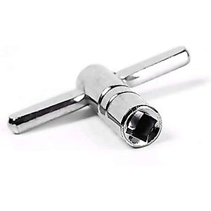 Set of 12 Silverline T-Type Drum Keys - Standard Universal Steel Drum Head Tuning Key Set