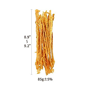 Afreschi Turkey Tendon Dog Treats for Signature Series, All Natural Human Grade Dog Chew, Ingredient Sourced from USA, Hypoallergenic, Easy to Digest, Rawhide Alternative, 1 Unit/Pack Strip (Large)