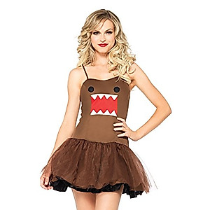 Leg Avenue Women's Domo Tutu Dress Costume, Brown, Small