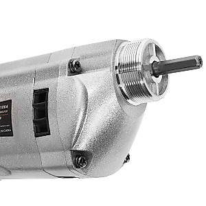 XtremepowerUS 2200W Portable Hand Held Concrete Vibrator Electric 4.5" Long Shaft Construction Mixer Cement