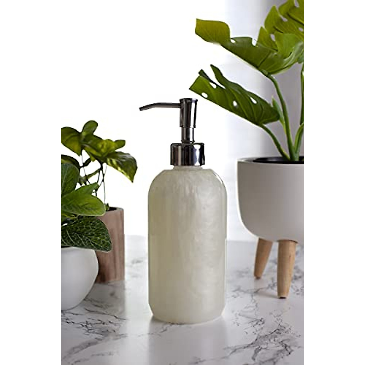 Antibacterial Finesilk White Pearlized Lotion Liquid Hand Soap: Bulk Refill Jug. PH Balanced Ultra-Strength. Made In USA (Finesilk, Gallon)