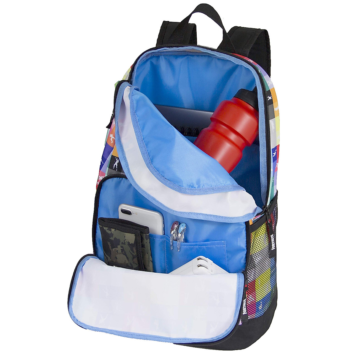 FORTNITE unisex adult Amplify basic multipurpose backpacks, Bright Combo, One Size US