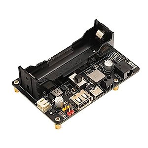 xicoolee Solar Energy/Power Manager Module, Solar Power for 5V-24V Solar Panel, Supports Solar Panel or USB Port Battery Charging