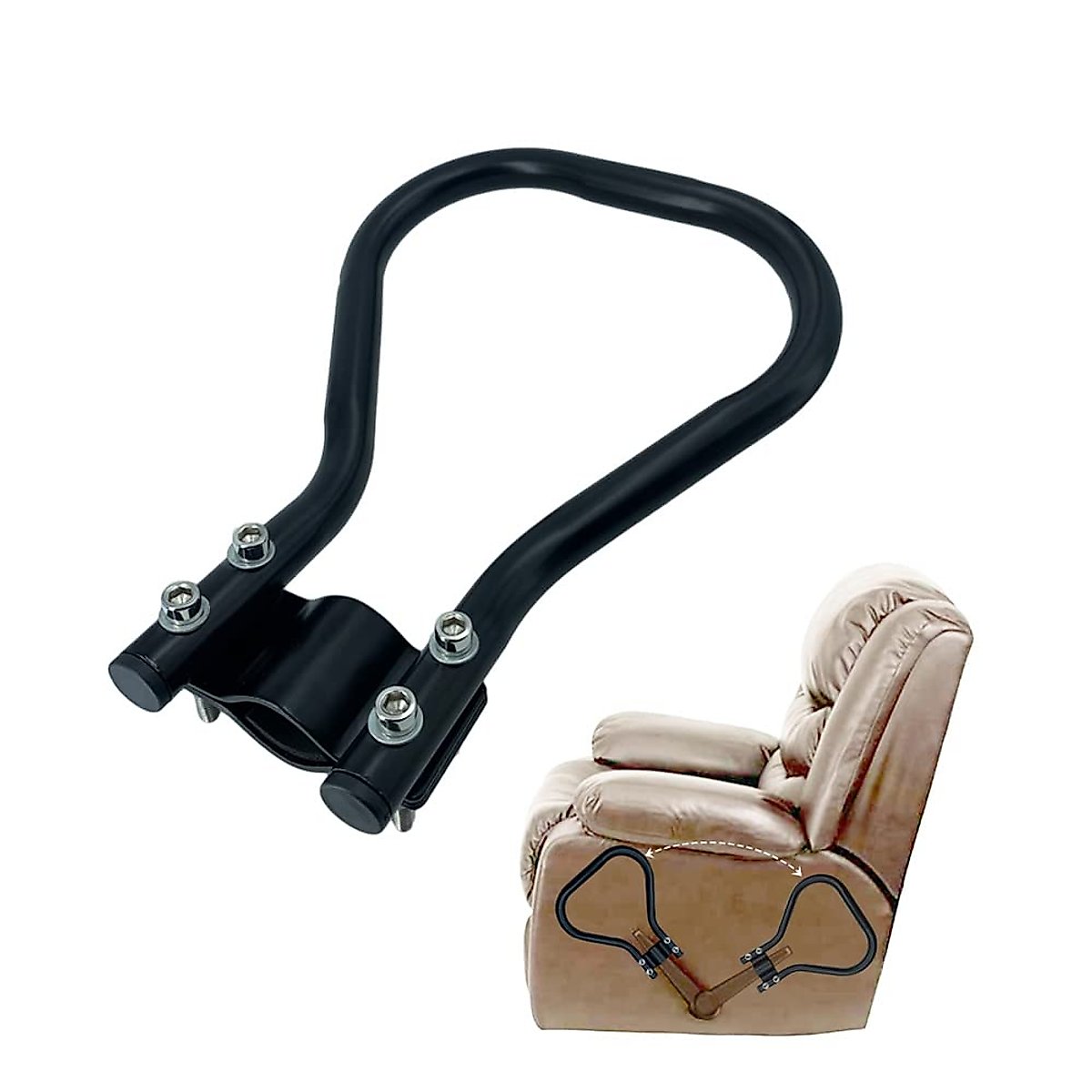 Lazy Boy Recliner Parts Recliner Handle Extender Ergonomic Curve Grip Handle Replacement Fit for Easy Chair Recliner Handles