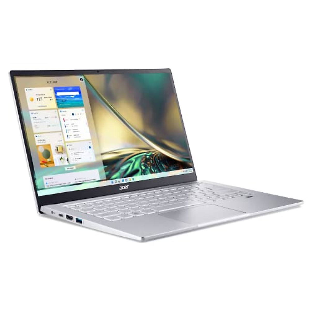 Acer Swift 3 Intel Evo Thin & Light Laptop 14.0" Full HD IPS Intel Core i7-1165G7 Intel Iris Xe Graphics 8GB LPDDR4X 512GB SSD Wi-Fi 6 Fingerprint Reader Back-lit KB SF314-511-7412