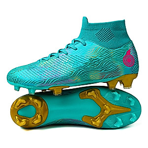Soccer Cleats Mens Football Cleats Women Tacos de Futbol para Hombre tachones Futbol Soccer para Hombre para Hombres Outdoor Soccer Shoes High Top Cleats Men Football Boots Professional Spikes AG/FG