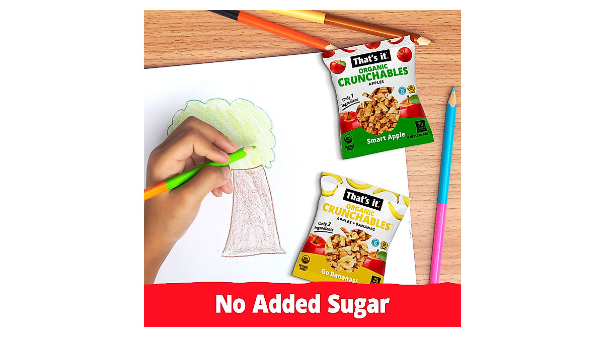 Crunchables Organic Fruit Snacks for Healthy Kids