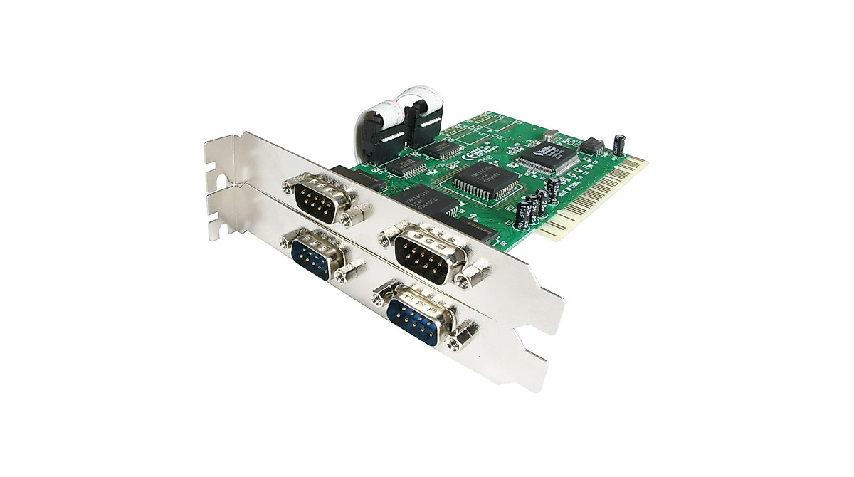 StarTech.com 4-Port PCI Serial Card - Connect Devices Easily