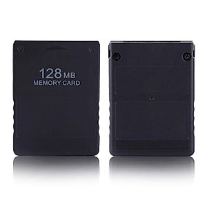 8M 2 Memory Card, 8M Memory Card High Speed for PS2 Console Games Accessories(8 M)
