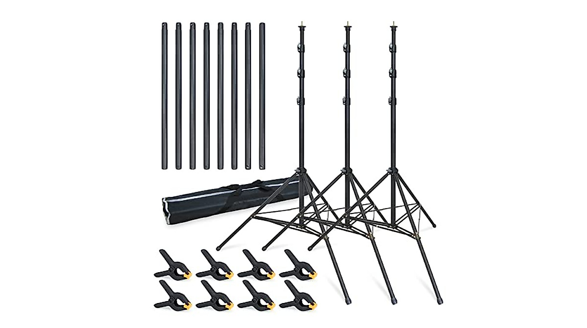Heavy Duty Photography Backdrop Stand System - 12x20 Feet | LINCO