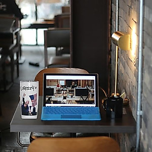 20oz Trump Tumblers - LIBERTY - 3D Printing Trump Stainless Steel Cup White 2024 Trump Insulated Tumbler for Gift Trump Thermal Coffee Mug 304 Stainless Steel Water Bottles for Hot and Cold Drinks