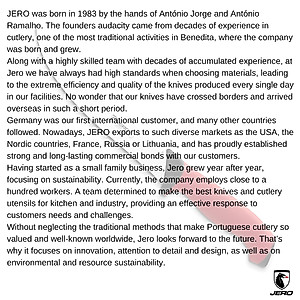 JERO 3-Piece Professional Paring Knife Set In Retail Pack - Spear Point Paring, Clip Point Paring And Serrated Paring Knife - Made In Portugal