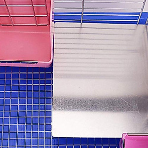 PeSandy Rabbit Cooling Pad, Hamster Cooling Pad Pet Cooling Mat for Rabbit Bunny Hamster Puppy Kitten Guinea Pig & Other Small Pets Stay Cool This Summer - Bite Resistance Pet Cool Plate Ice Bed