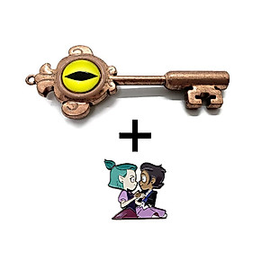 Black Bazaar Portal Key All Metal Cosplay (Brown)
