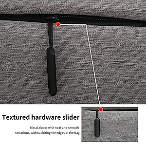 Travel Laptop Backpack, Anti-Theft Water Resistant Large Business Carry On Backpack , Durable Slim College School Computer Bookbag Gift for Men & Women Fits 17 Inch Notebook (Grey)