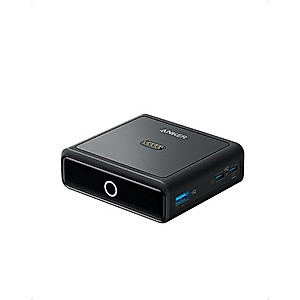Anker Charging Base, 100W Fast Charging with 4 Ports, for Anker Prime Power Bank, Compatible with MacBook, iPhone 15/15 Plus/15 Pro/15 Pro Max/14 Series, Samsung, Pixel (Power Bank Not Included)