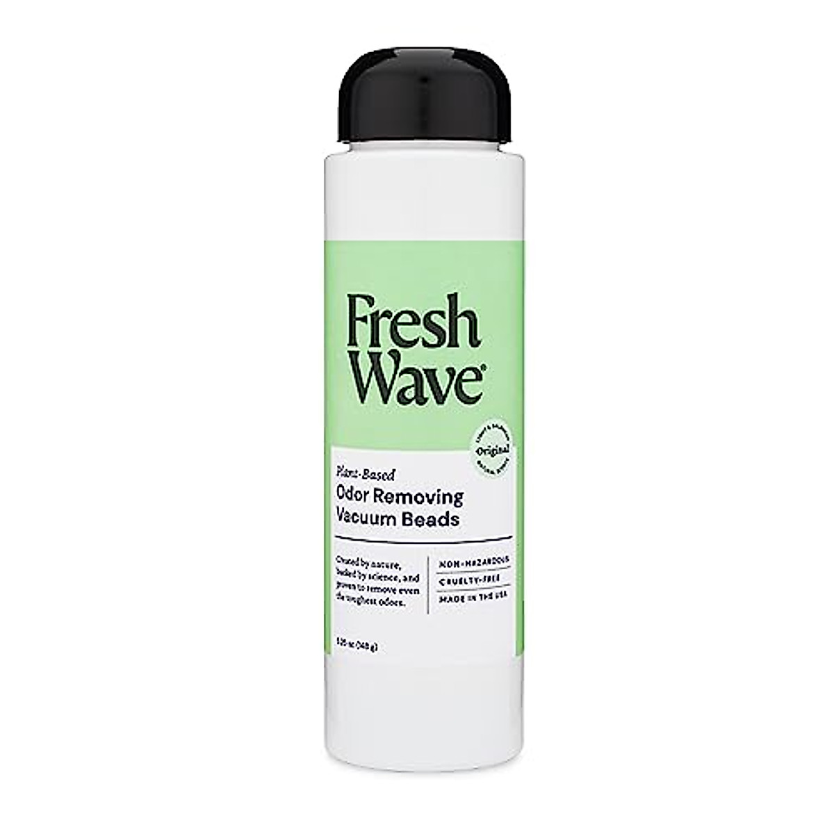 Fresh Wave Vacuum Odor Eliminating & Deodorizer Beads, 5.25 oz. | Safer Odor Relief | Natural Plant-Based Odor Eliminator | Odor Absorbers for Home | Keeps Vacuum Fresh Between Uses