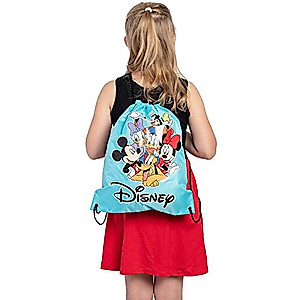 Disney Tote 15" Sling Bag Mickey Mouse Minnie Donald Daisy Goofy Pluto Print