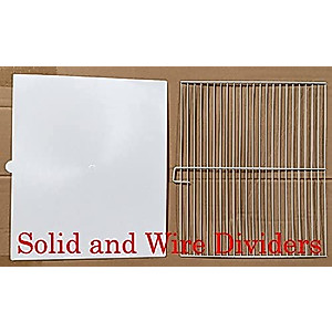 4 of Stack and Lock Double Breeder Cage Bird Breeding Cage with Removable Center Dividers and Breeder Doors (White)