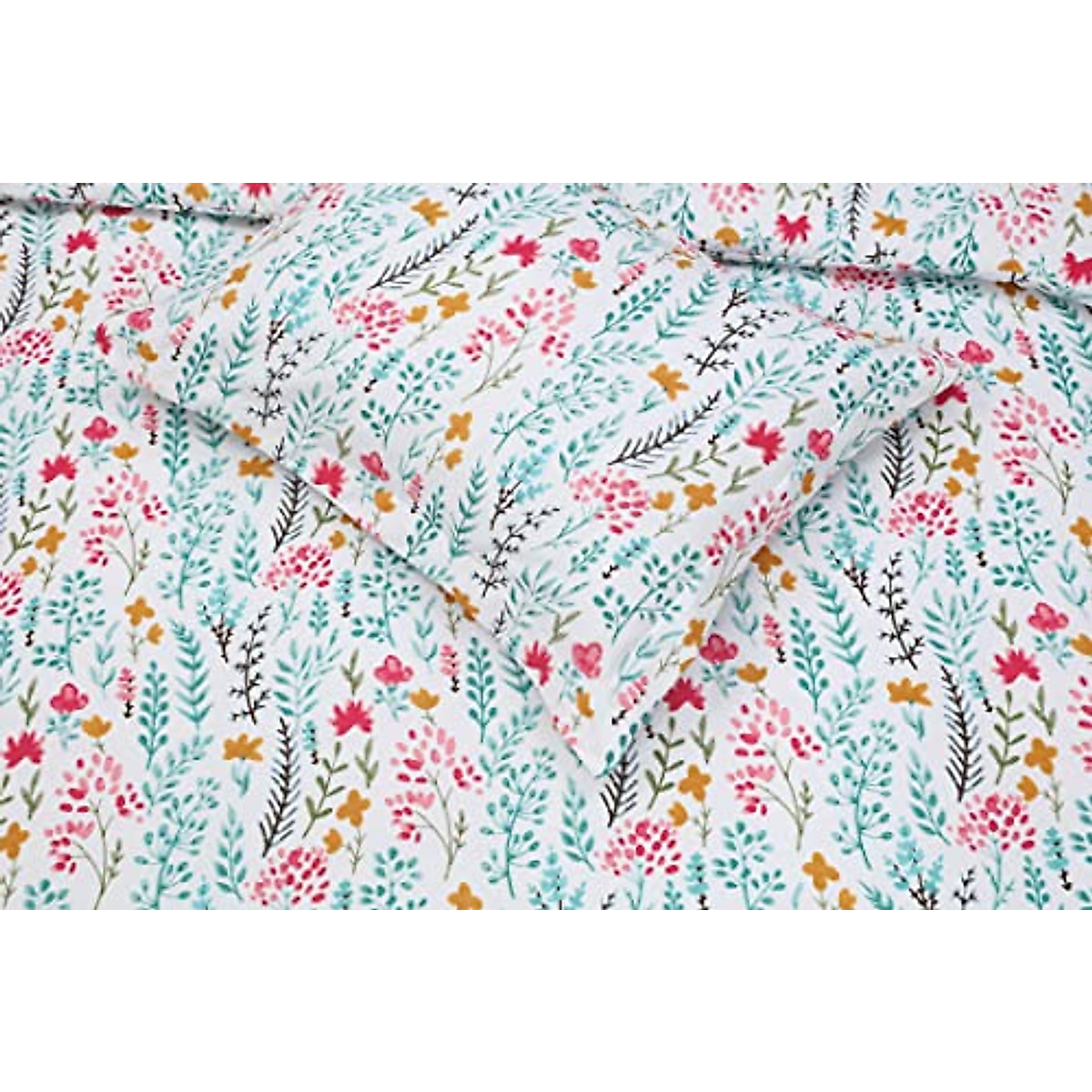 ZOYER Queen Duvet Cover Set [Daisy Day] -3 Piece Printed Comforter Cover Set with Zipper-Brushed Microfiber Soft & Comfortable Bedding Set-1 Duvet Cover with 2 Pillow Shams.