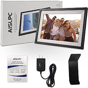 Digital Picture Frame 10.1 Inch Smart WiFi Digital Photo Frame 64GB Storage, 1280x800 IPS Touch Screen HD Display, Auto Rotate Share Photos/Videos via Frameo App, Easy Setup, No fees