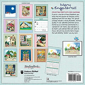 Mary Engelbreit 2021 Collectible Print with Wall Calendar