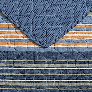 Eddie Bauer - Queen Quilt Set, Reversible Cotton Bedding with Matching Shams, Home Decor for All Seasons (Yakima Green, Queen)