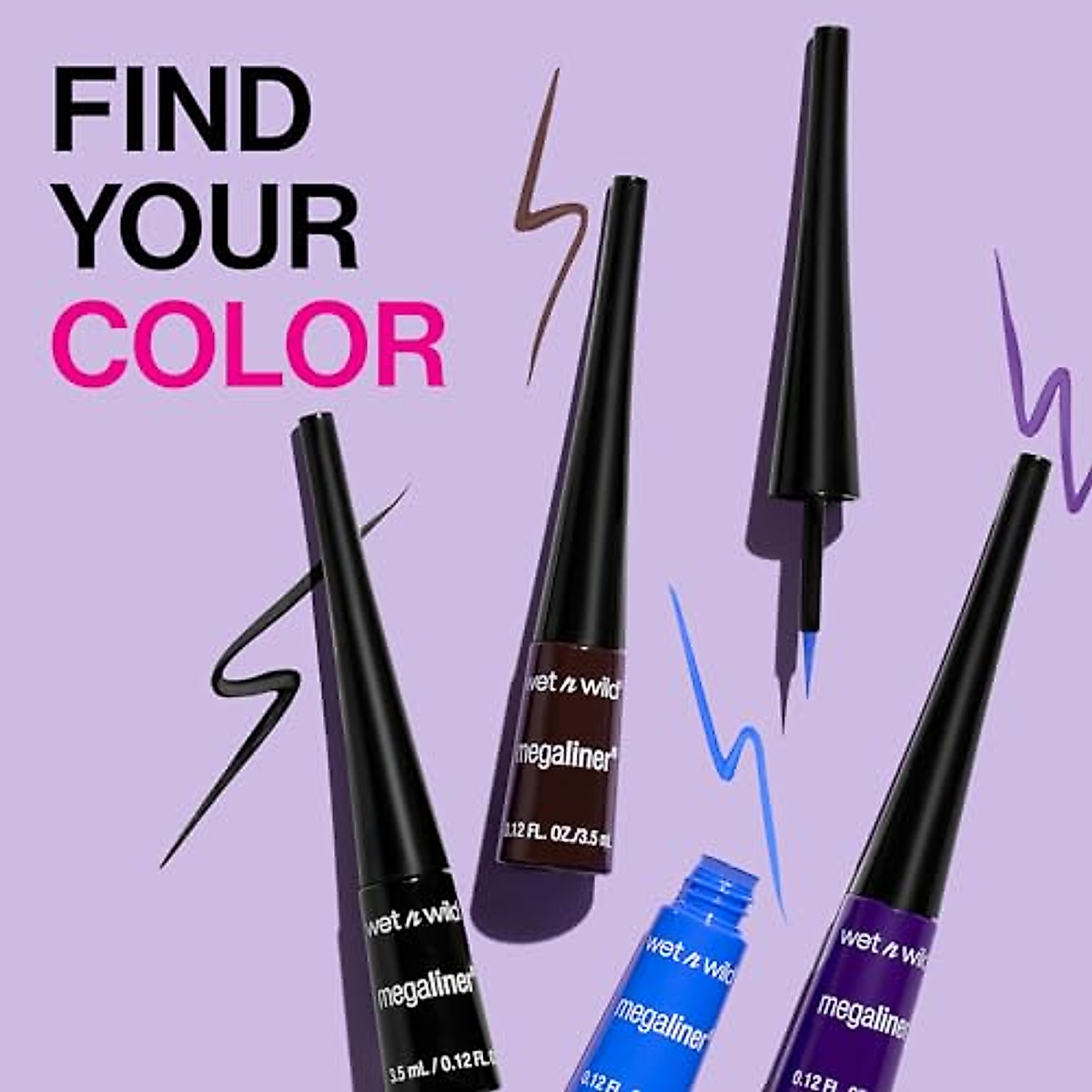 wet n wild MegaLiner Liquid Eyeliner - Dark Brown