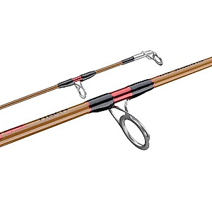 Ugly Stik 6’6” Tiger Elite Jig Spinning Rod, One Piece Nearshore/Offshore Rod, 50-100lb Line Rating, Heavy Rod Power, 4-7 oz. Lure Rating, Versatile and Dependable