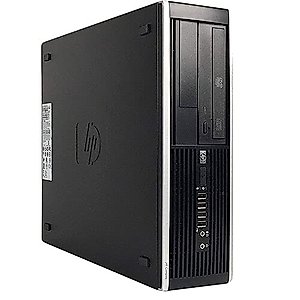 HP Compaq 6200 Pro Minitower Desktop PC - Intel Core i5-2400 3.1GHz 8GB 250GB DVDRW Windows 10 Professional (Renewed)