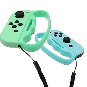 ECHZOVE Nintendo Switch Animal Crossing Accessories, Switch Animal Crossing Wrist Straps and Switch Animal Crossing Boxing Grips