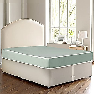 Mielmoon Vinyl Mattress Foam Medium Firm Double Sided Water Resistant (Full, 7)