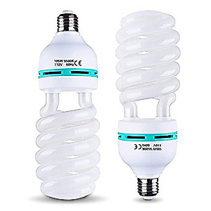 HYJ-INC Photography Photo Video Studio Background Stand Support Kit with 3 Muslin Backdrop Kits (White/Black/Chromakey Green Screen Kit),1050W 5500K Daylight Umbrella Lighting Kit with Carry Bag