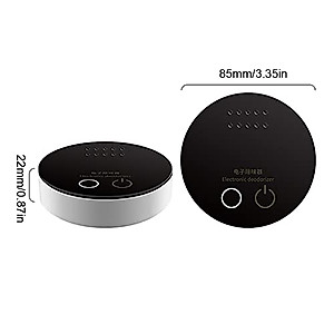 Air Purifier Mini Portable Intelligent Home Travel Size Air Purifier Deodorant Tool Household Refrigerator Deodorant Machine Double Mode for Wardrobe Refrigerator Car Toilet