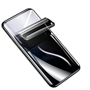 YiiLoxo Hydrogel Film Privacy Screen Protector Compatible with OnePlus 7 Pro/OnePlus 7T Pro [Anti-Spy] High-sensitivity Soft Protective Film [Not Tempered Glass]