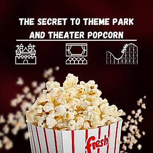 The Theater Popcorn Kit - Flavacol popcorn seasoning salt (35 oz) & Golden Barrel Butter Flavored Coconut Oil (32 oz) - Real Theater Ingredients, No Dairy, Gluten Free/Vegan, Non-GMO, Kosher